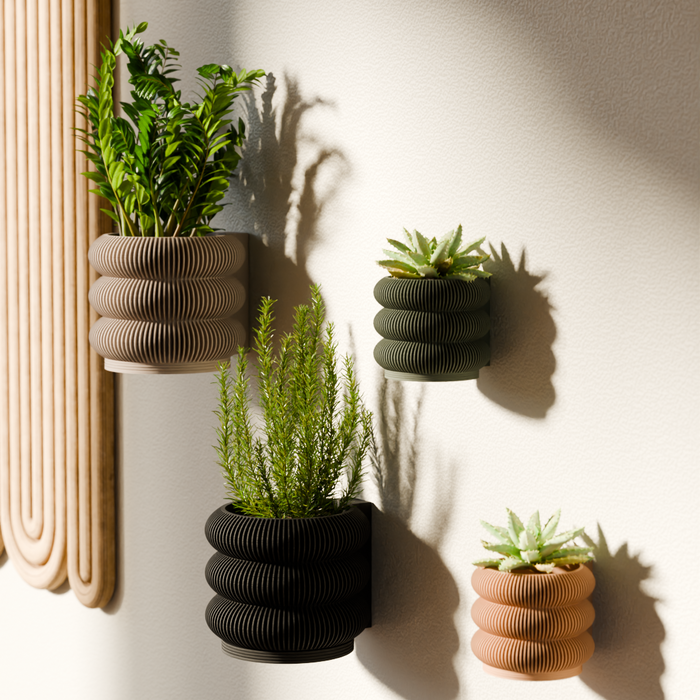 Wall Planter - Triple BUBBLES